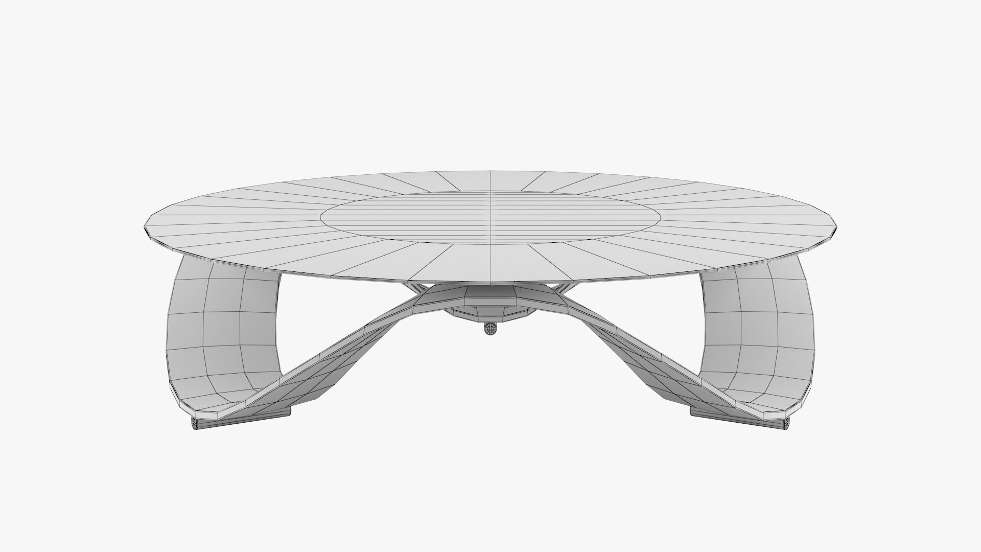 Sumo Table 3D Model - TurboSquid 1305322