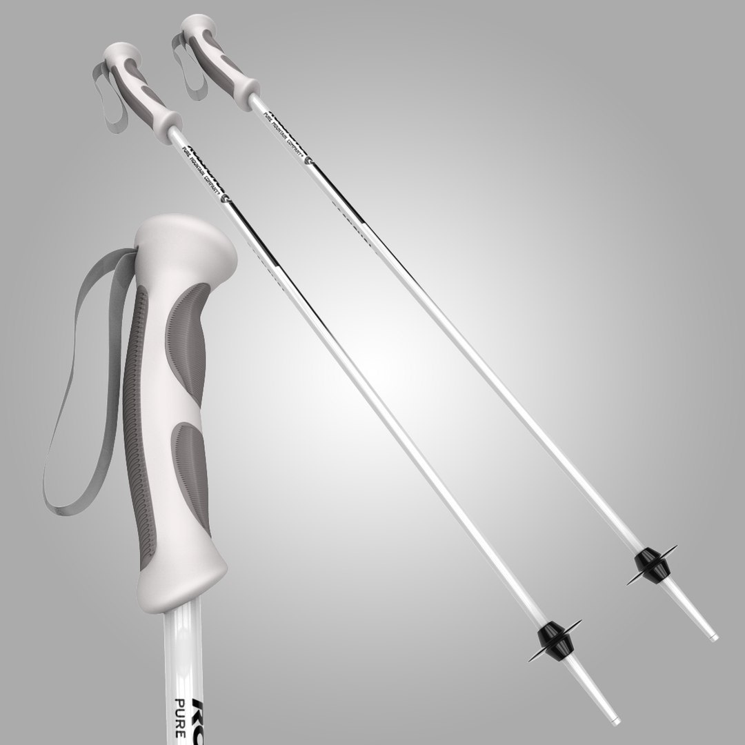 3d ski sticks