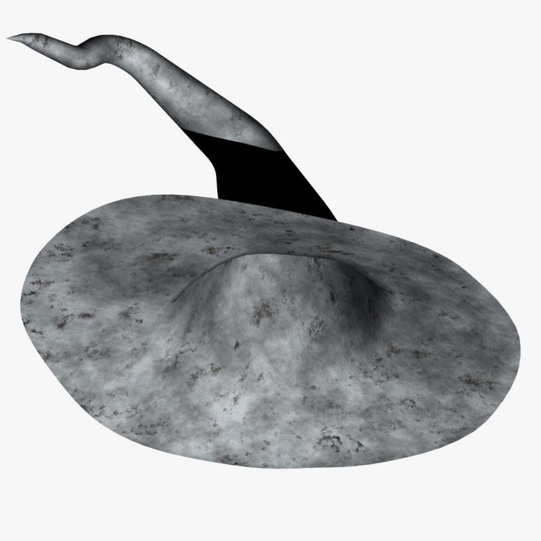3d Model Of Wizard Hat