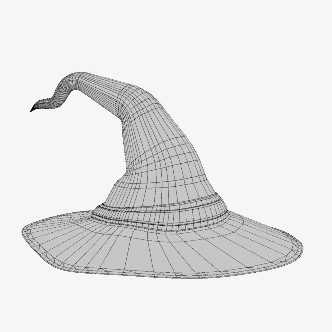 3d Model Of Wizard Hat
