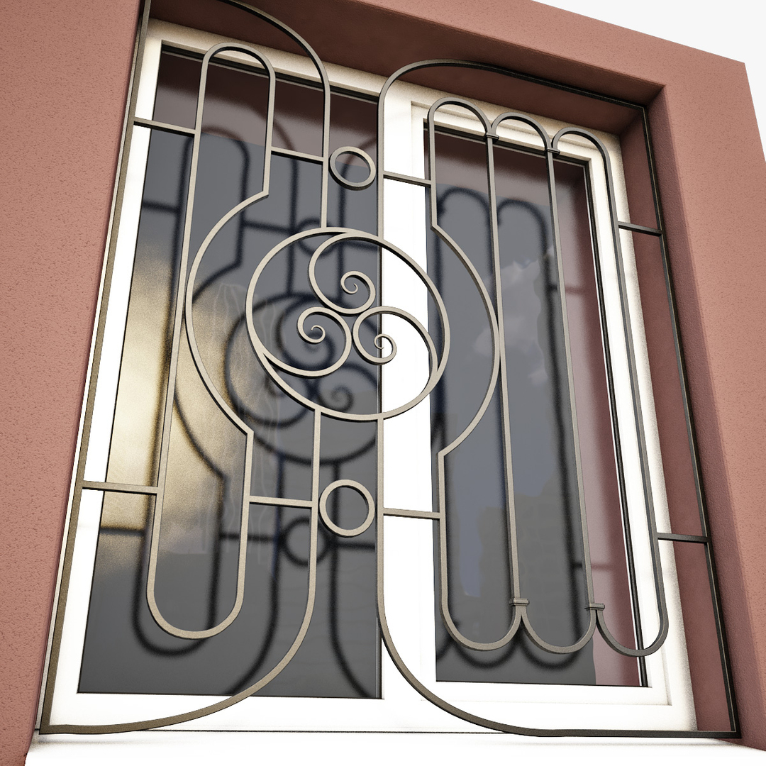 windows security bars obj