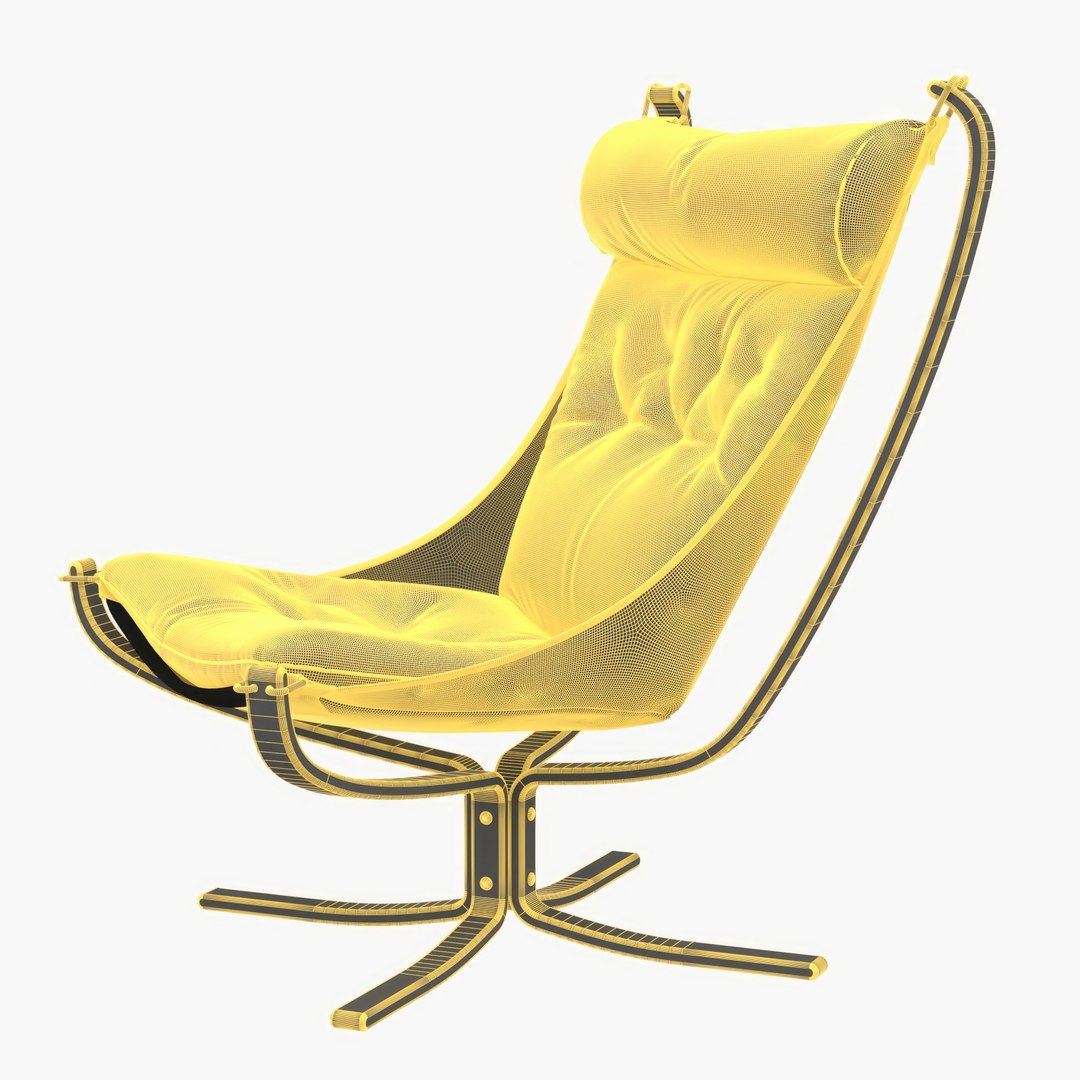 Sigurd Ressell High Back Falcon 3D Model - TurboSquid 2087474