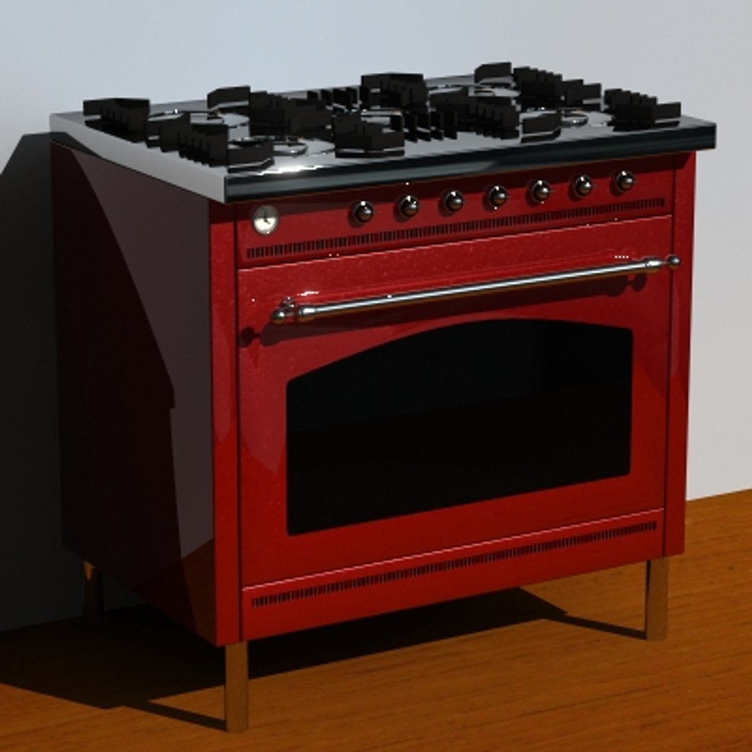 Stove 3d 3ds