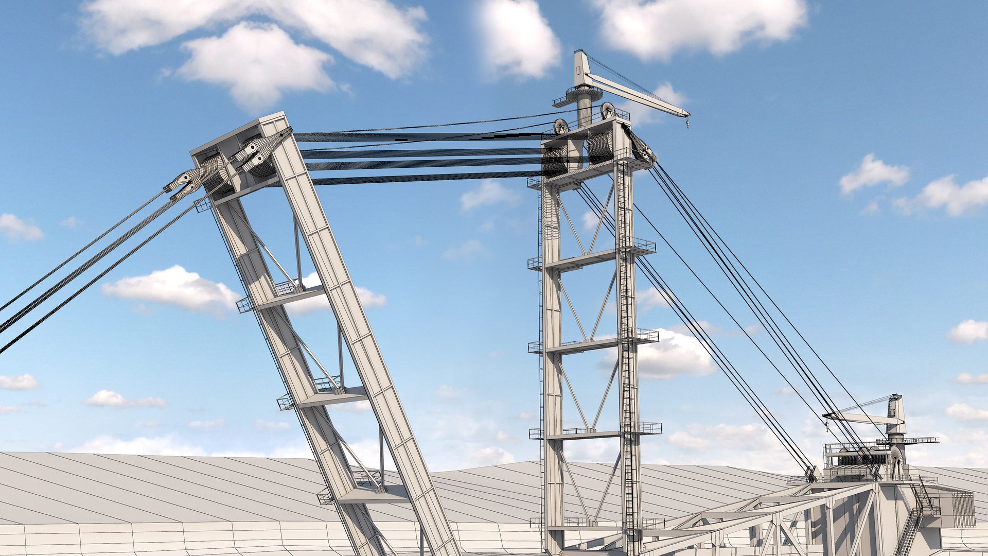 3D model Mining and Open-Pit Mining - TurboSquid 2138347
