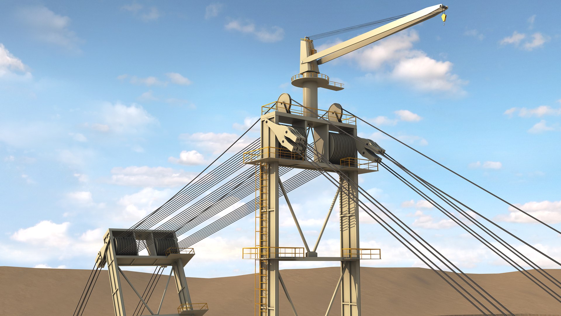 3D Model Mining And Open-Pit Mining - TurboSquid 2138347