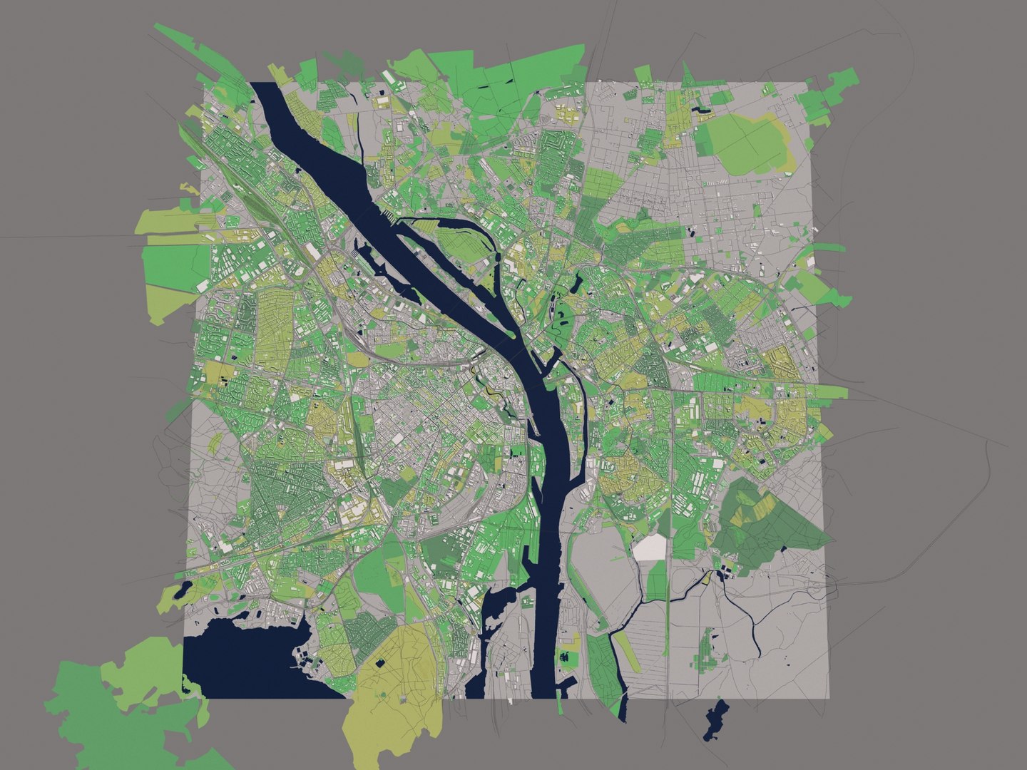 3D Model City Riga - TurboSquid 1433931