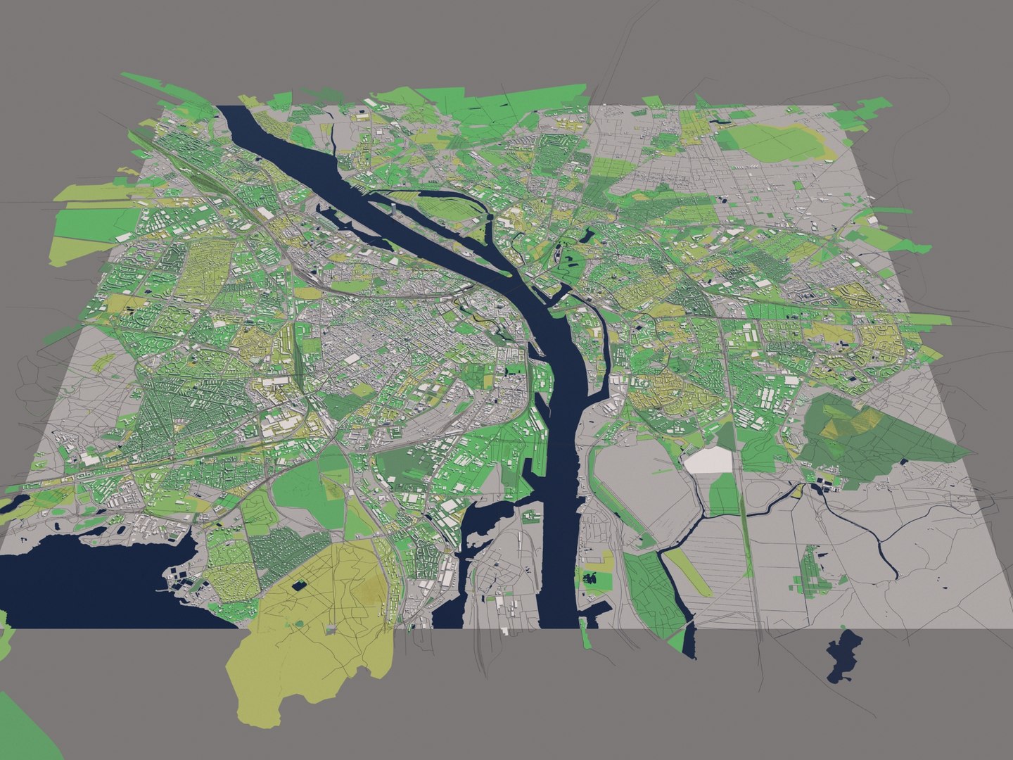 3D Model City Riga - TurboSquid 1433931