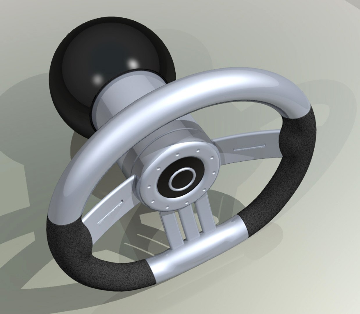 Performance Steering Wheel 3d Model