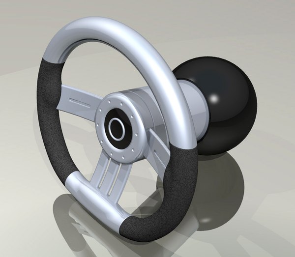 performance steering wheel 3d model