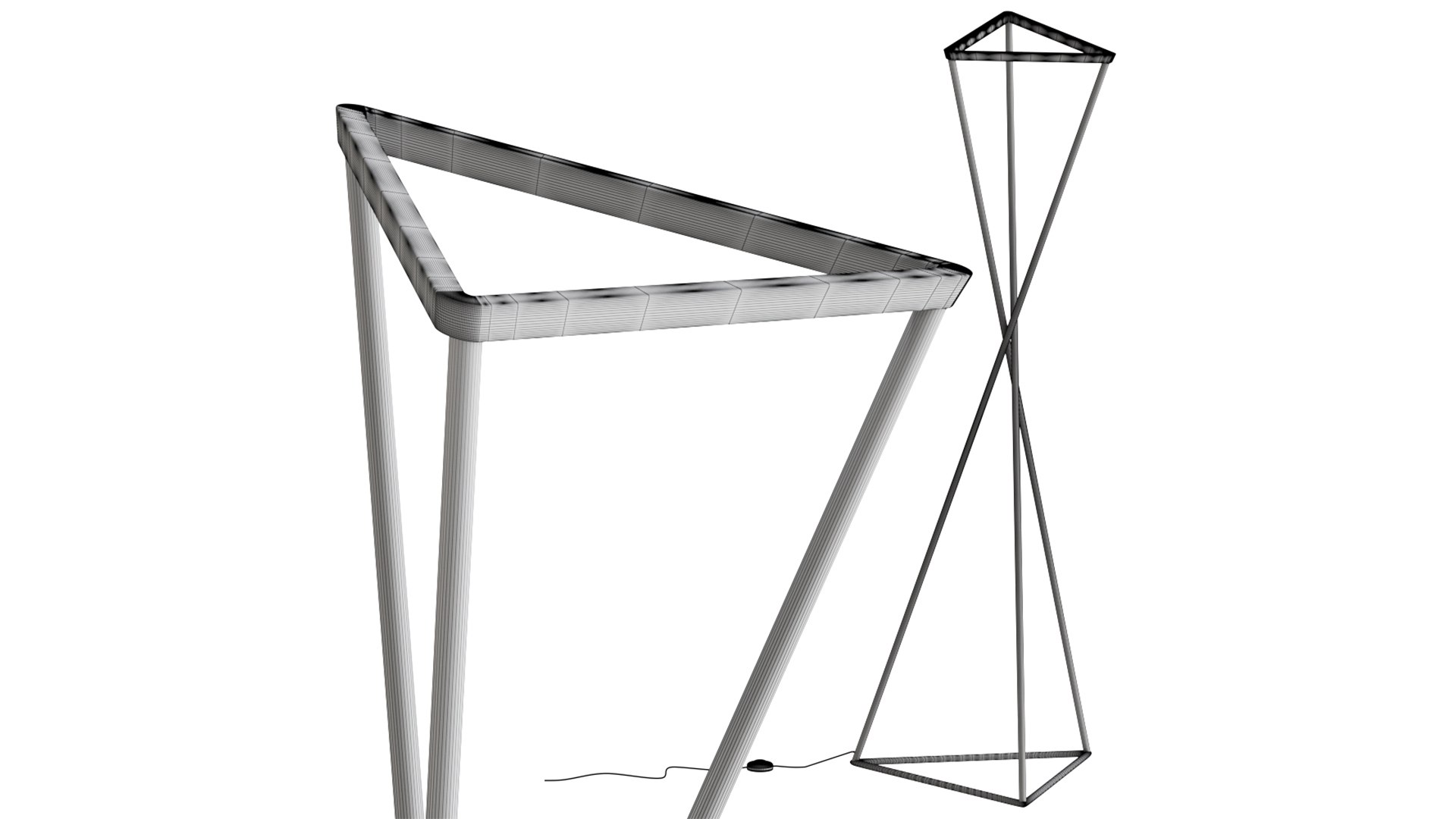 3D TANGO Floor Lamp By LUCEPLAN Model - TurboSquid 1883836