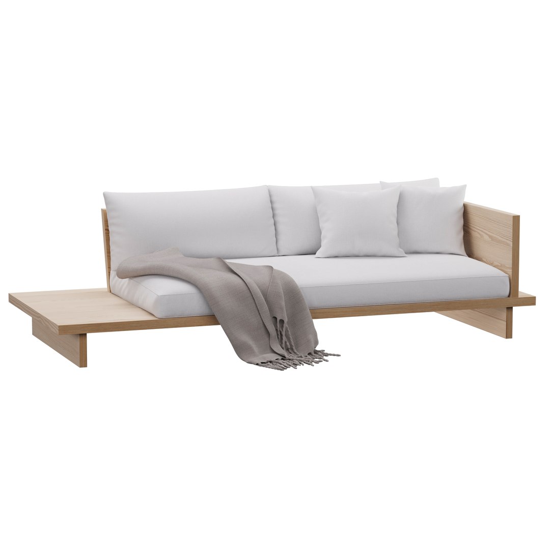 The Muir Sofa 3D Model - TurboSquid 2054650