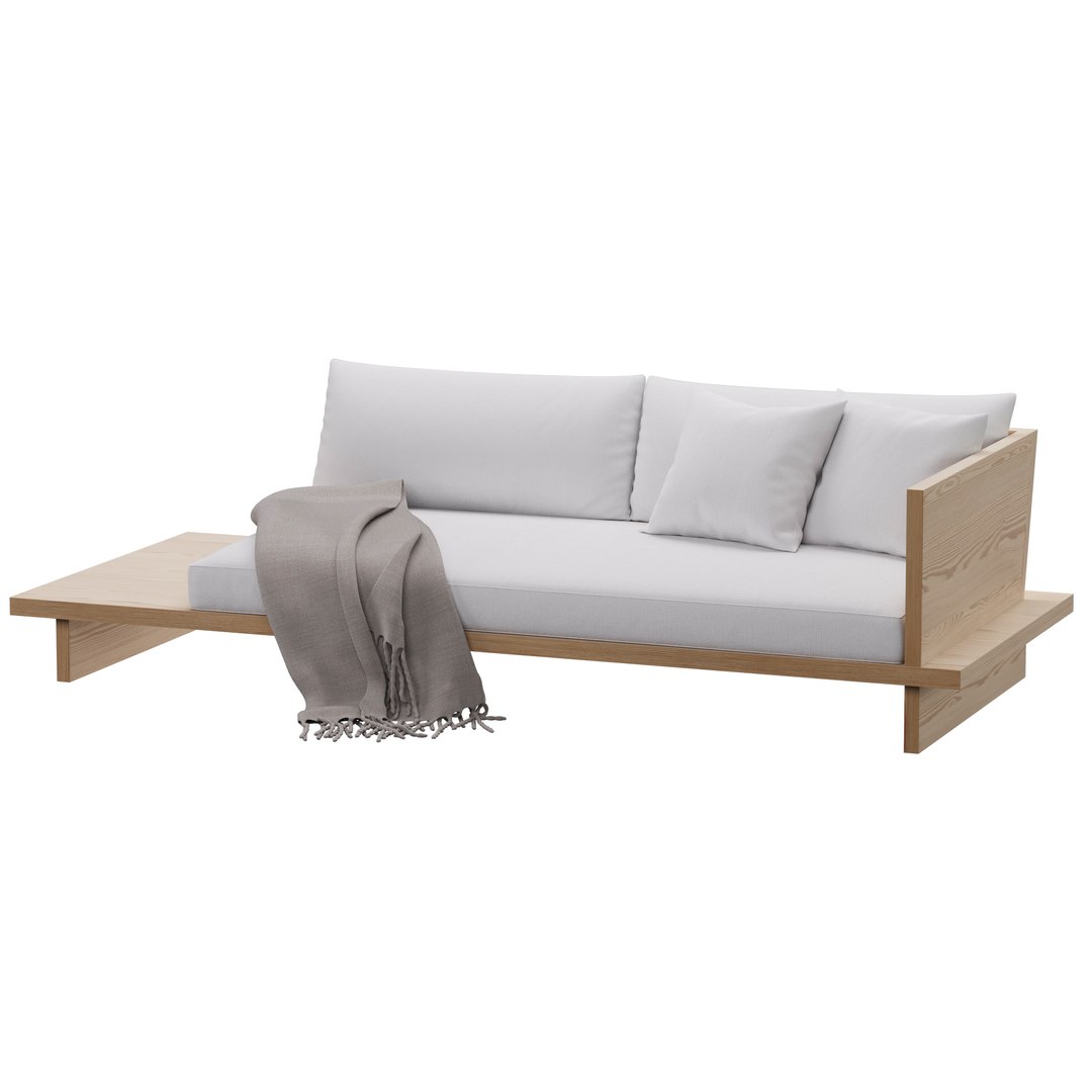 The Muir Sofa 3D Model - TurboSquid 2054650