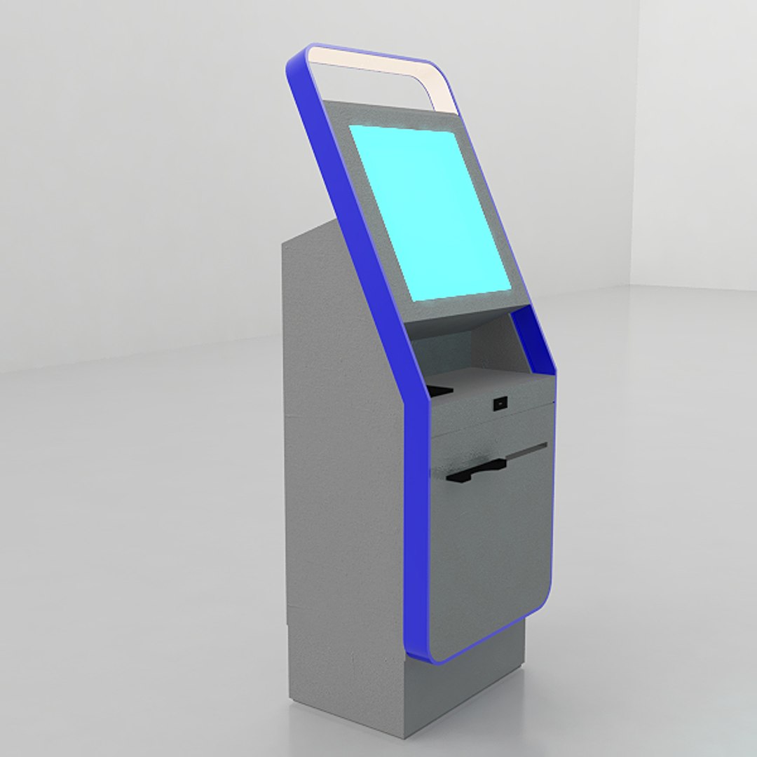 3D Self Help Check-in Station Model - TurboSquid 1285435