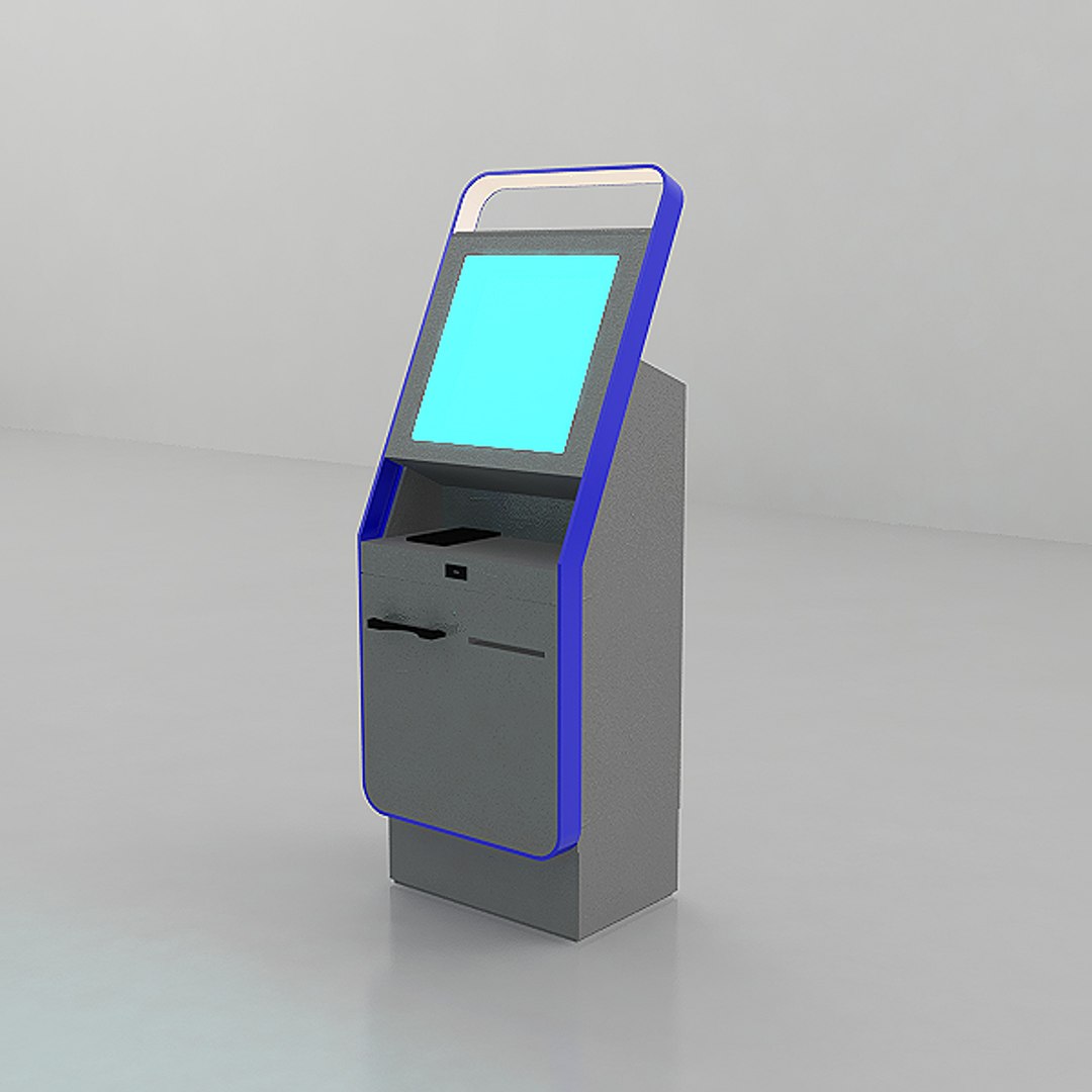 3D Self Help Check-in Station Model - TurboSquid 1285435