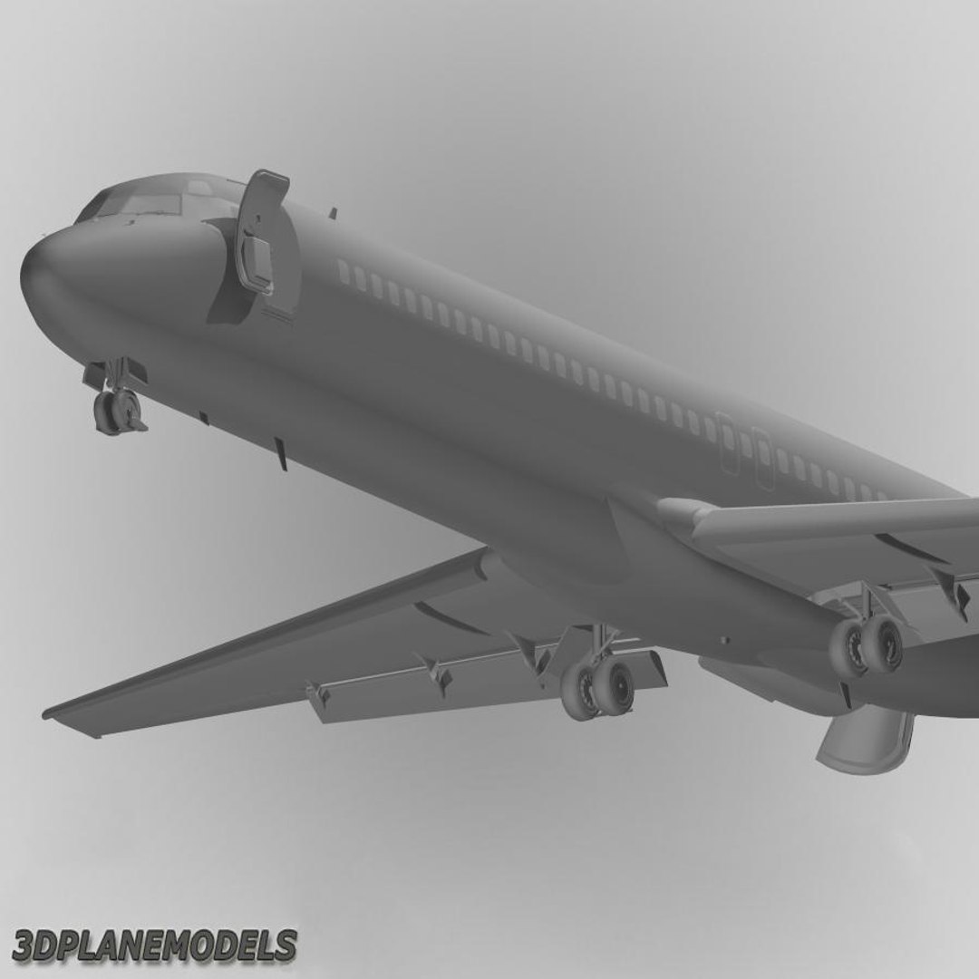 B717-200 Airliner Hawaiian 3d Max