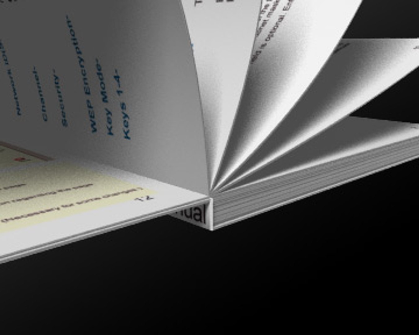 lightwave book animation pages curl