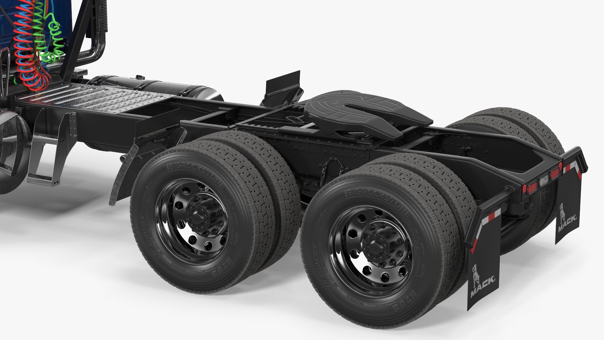 Mack Medium Duty Truck Blue 3D Model - TurboSquid 2343075