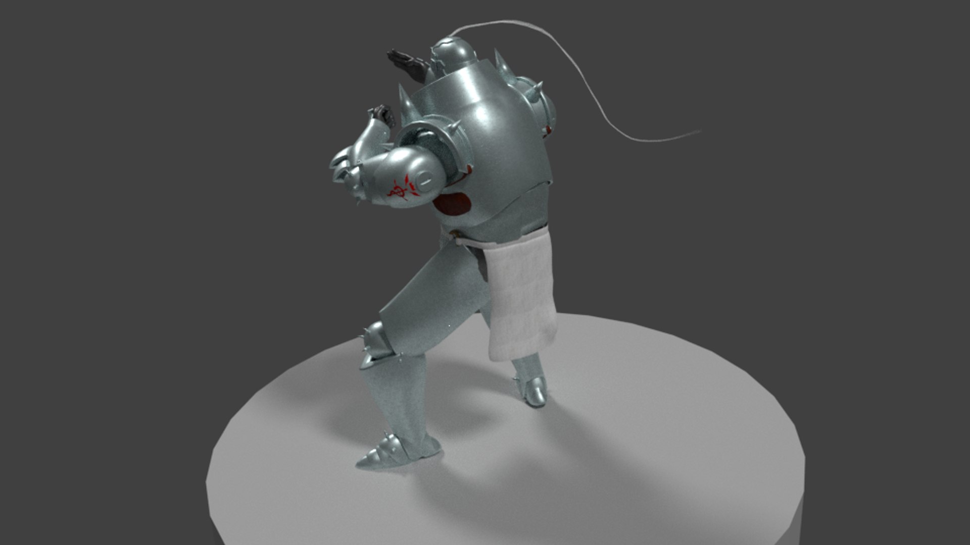 3D Alphonse Blender Model - TurboSquid 1365375