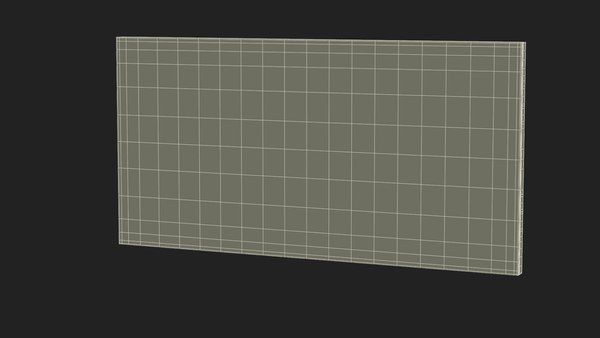 modelo 3d Luces del panel de pantalla LED apagadas - TurboSquid 2284124