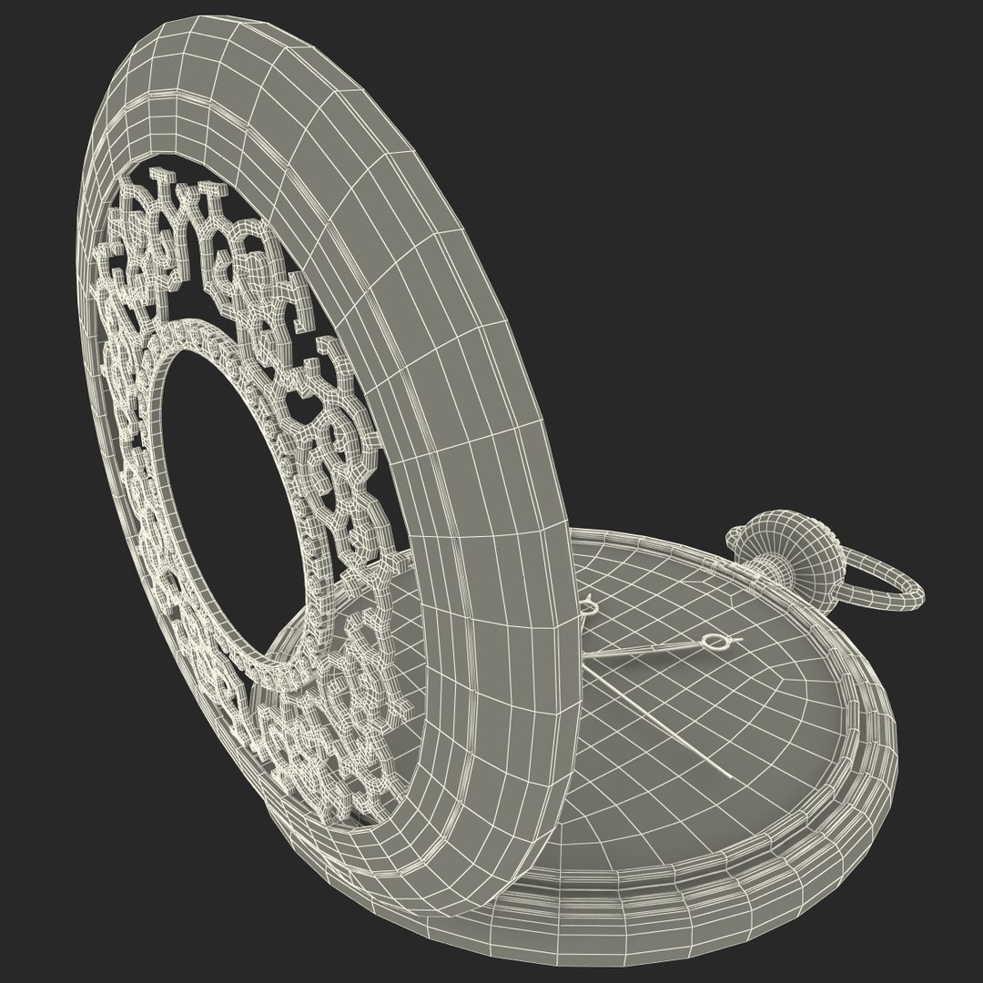 3d pocket watch model