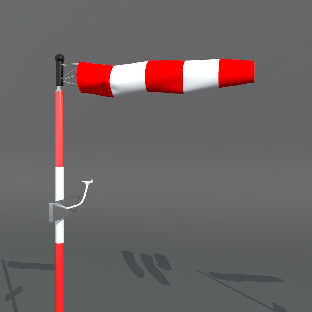 3d Wind Windsock Model