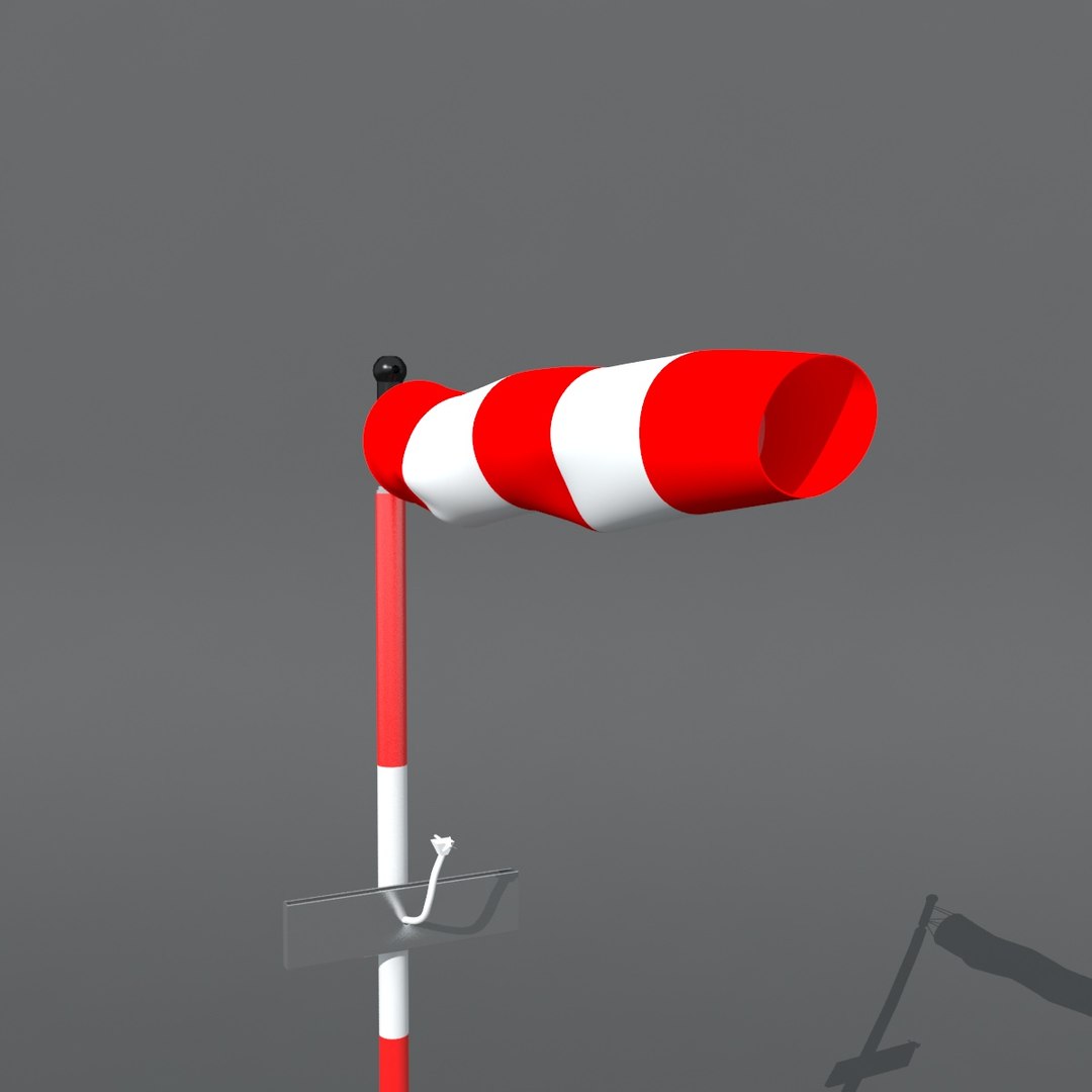 3d Wind Windsock Model