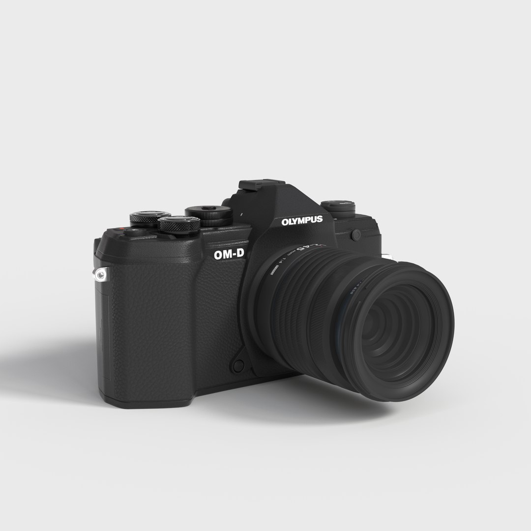 OLYMPUS OMD CAMERA 3D Model - TurboSquid 2255086