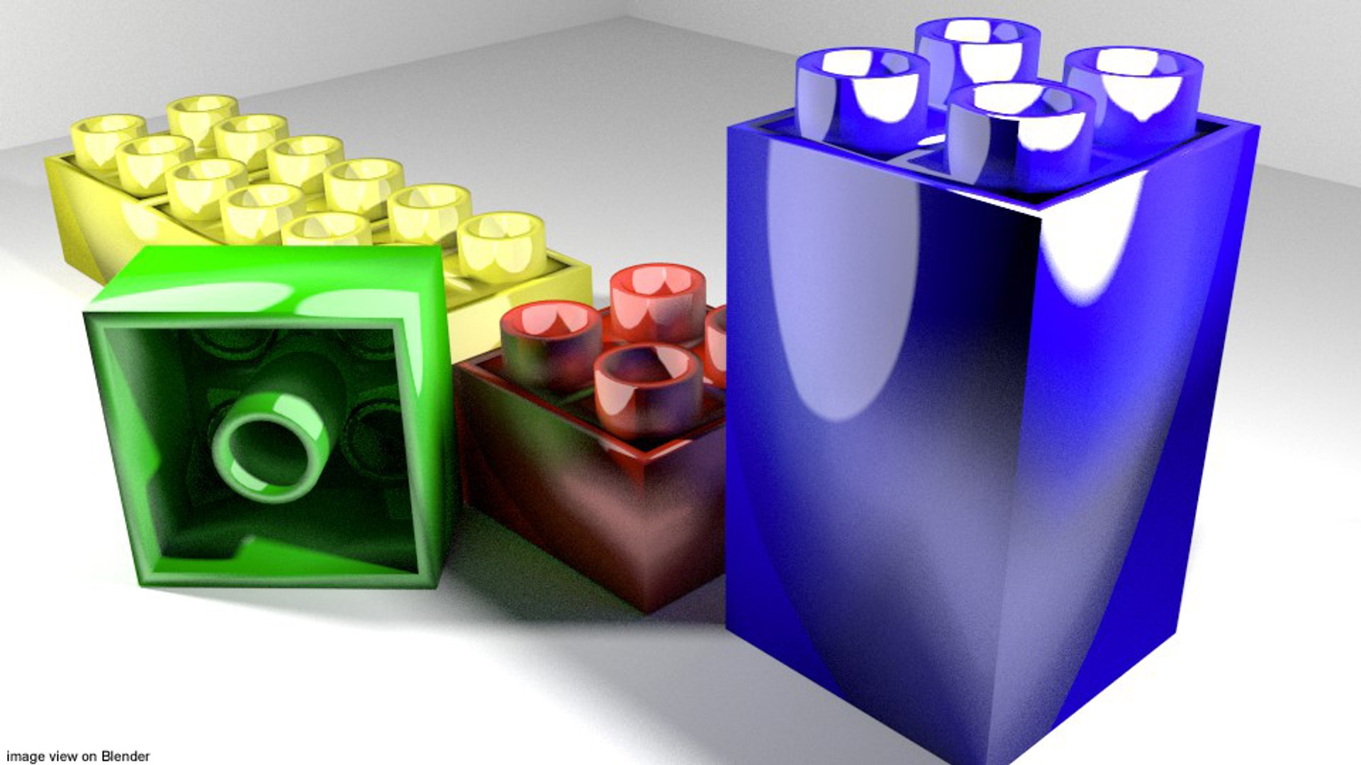 block brick toy 3d 3ds