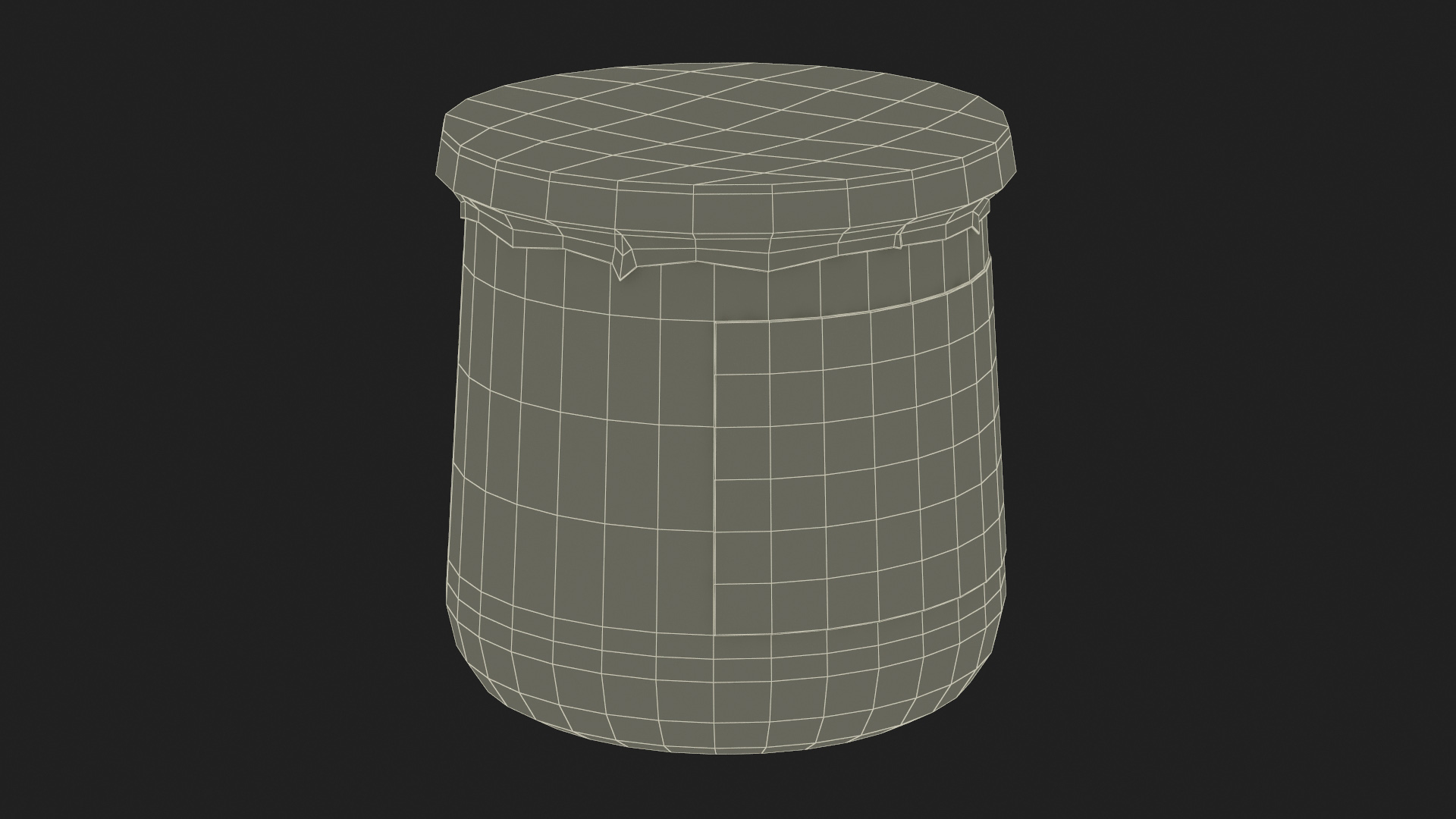 3D French Style Oui Yogurt Container Full - TurboSquid 2277716