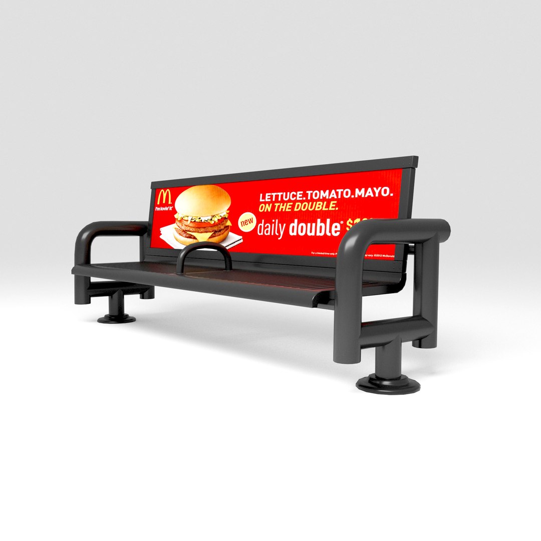 3D Bus Station Seat - TurboSquid 1873198