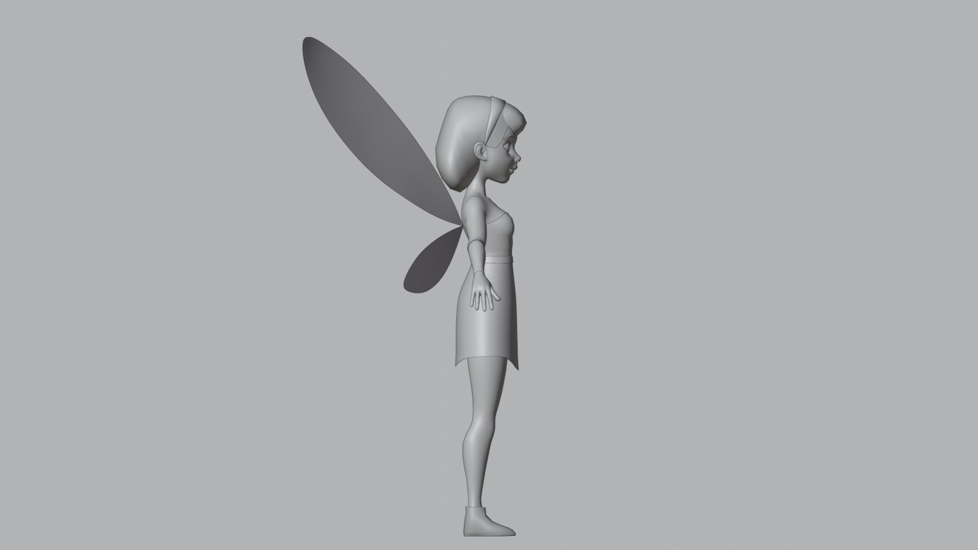 3D Fairy Cartoon Character model - TurboSquid 1771534