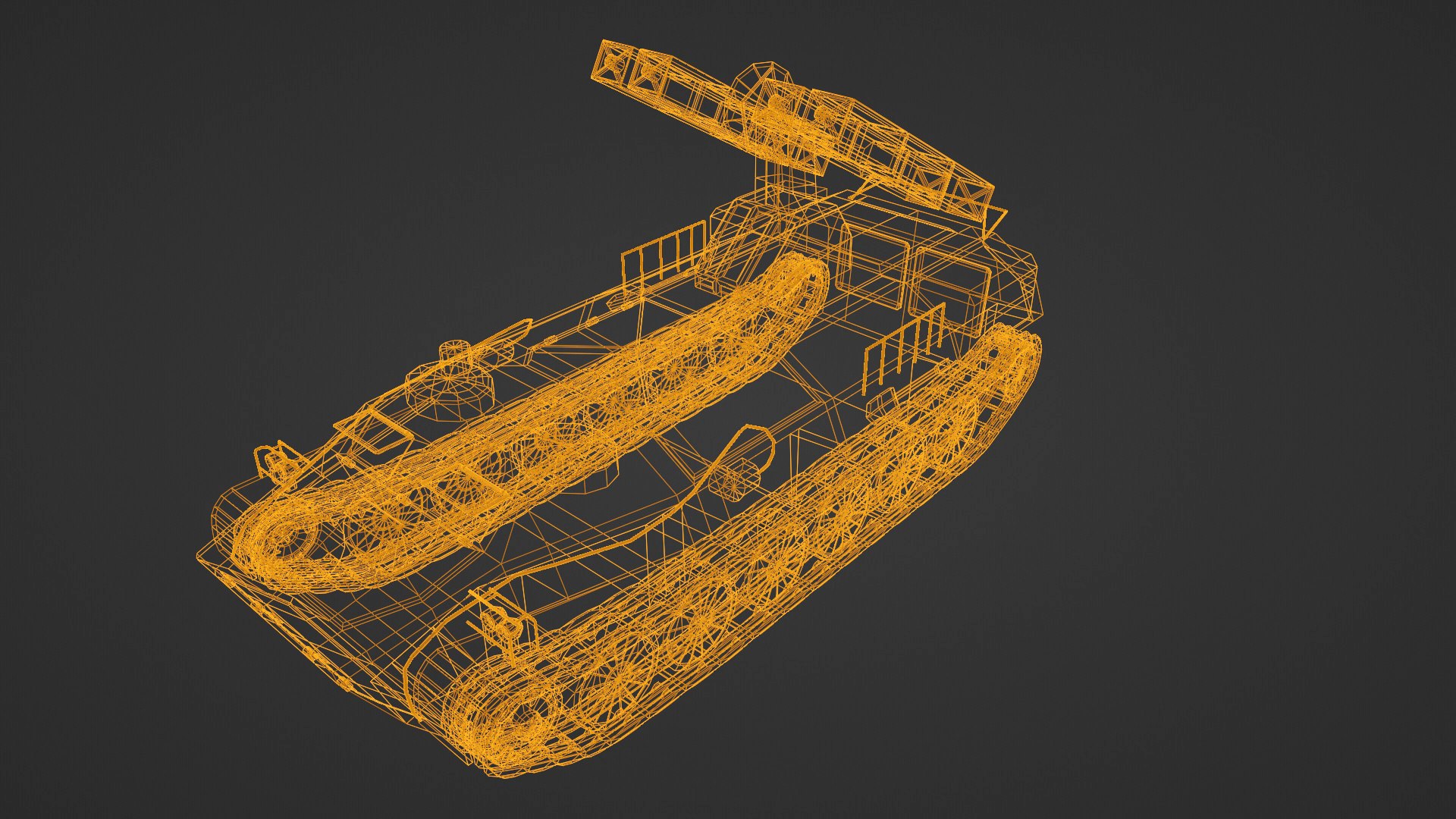 Soviet Block Surface Air 3d Model