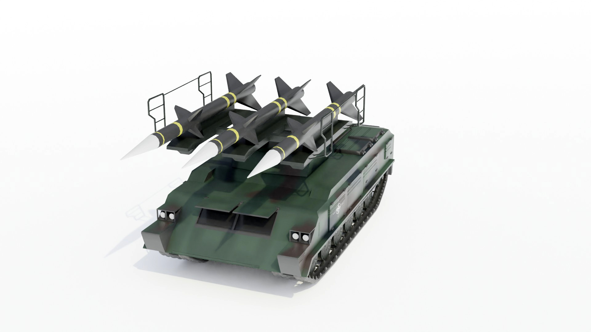 Soviet Block Surface Air 3d Model