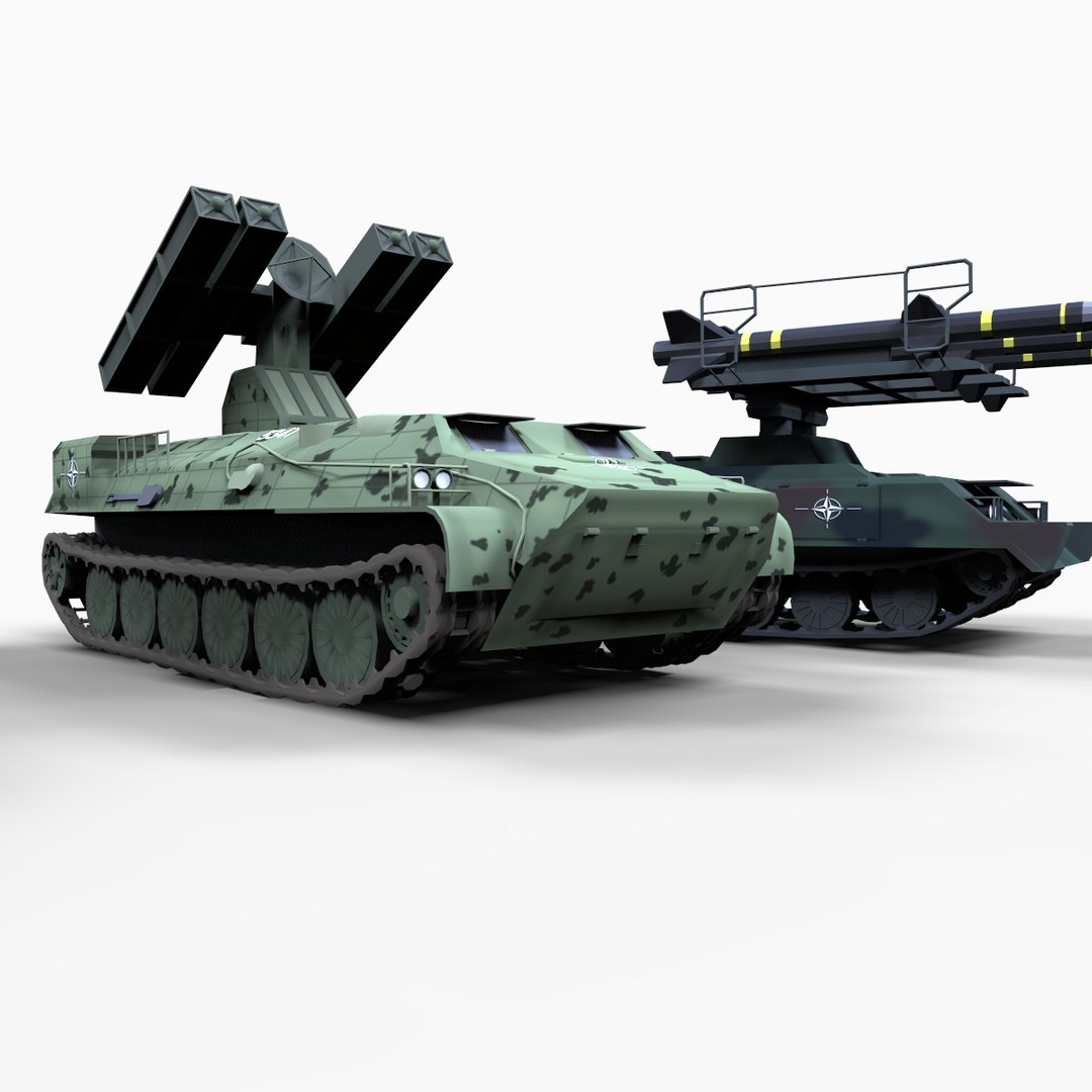 Soviet Block Surface Air 3d Model