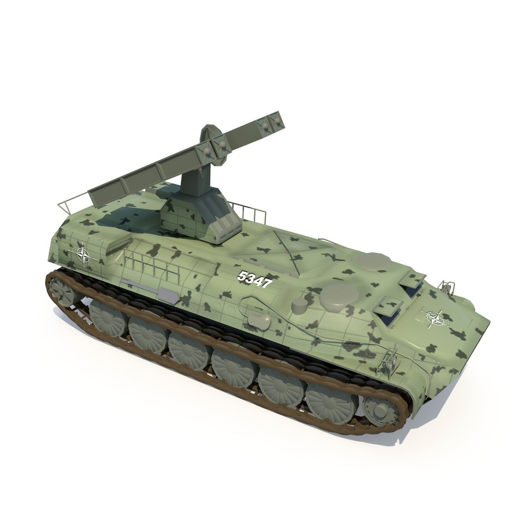 Soviet Block Surface Air 3d Model