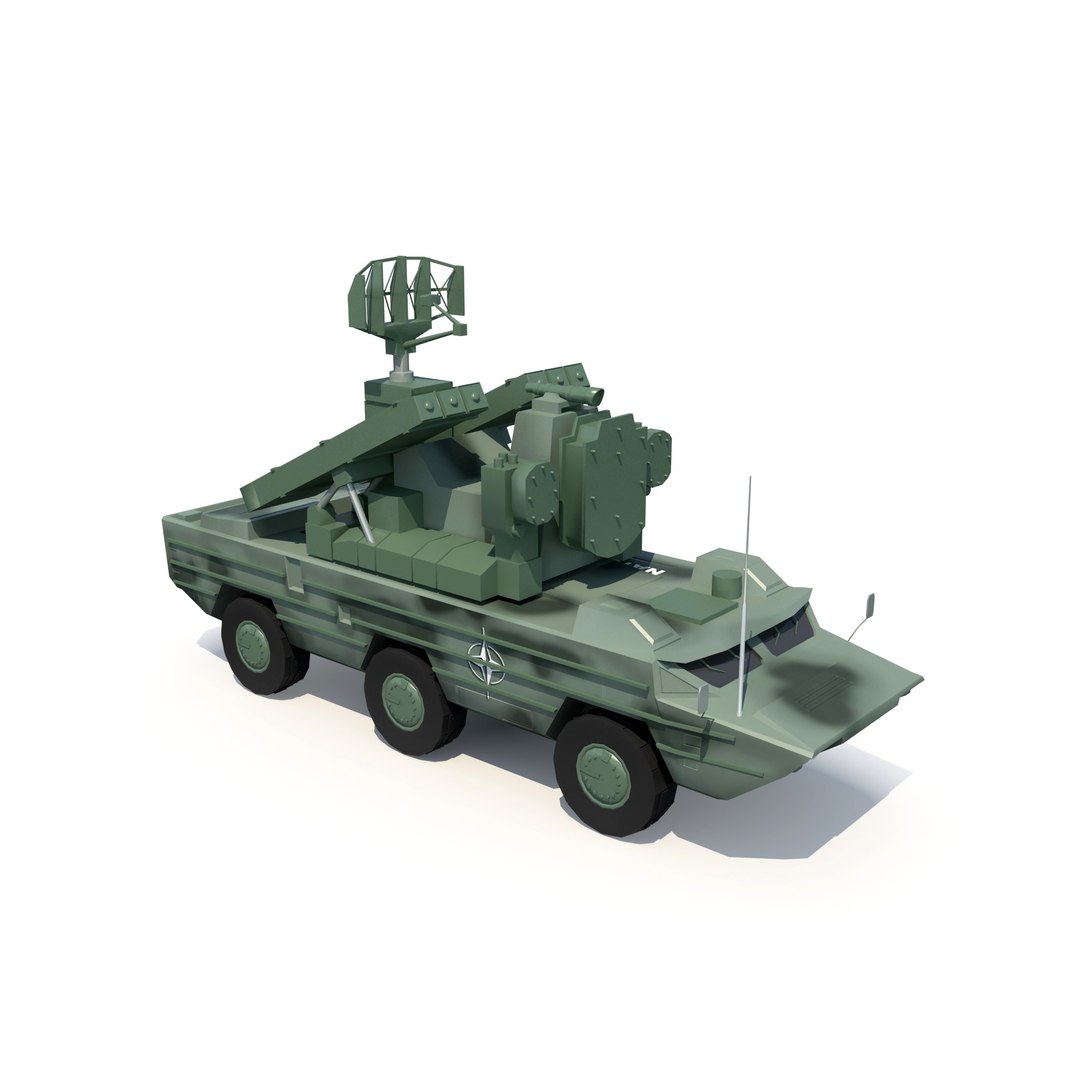 Soviet Block Surface Air 3d Model