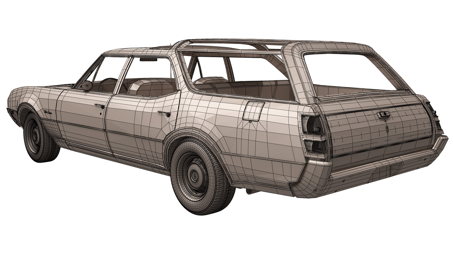 3D Model Oldsmobile Vista Cruiser 1968 - TurboSquid 1910622