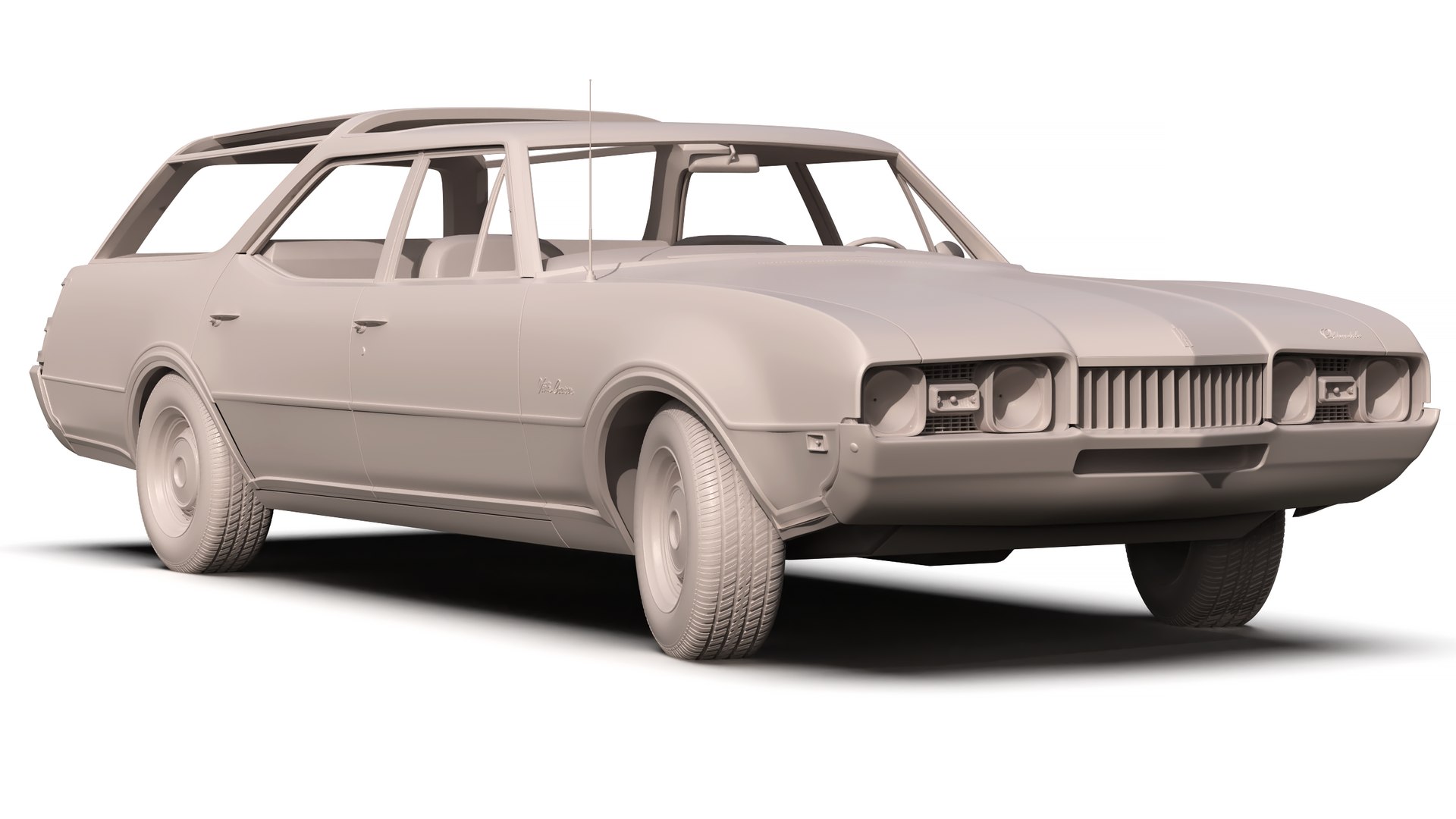 3D Model Oldsmobile Vista Cruiser 1968 - TurboSquid 1910622