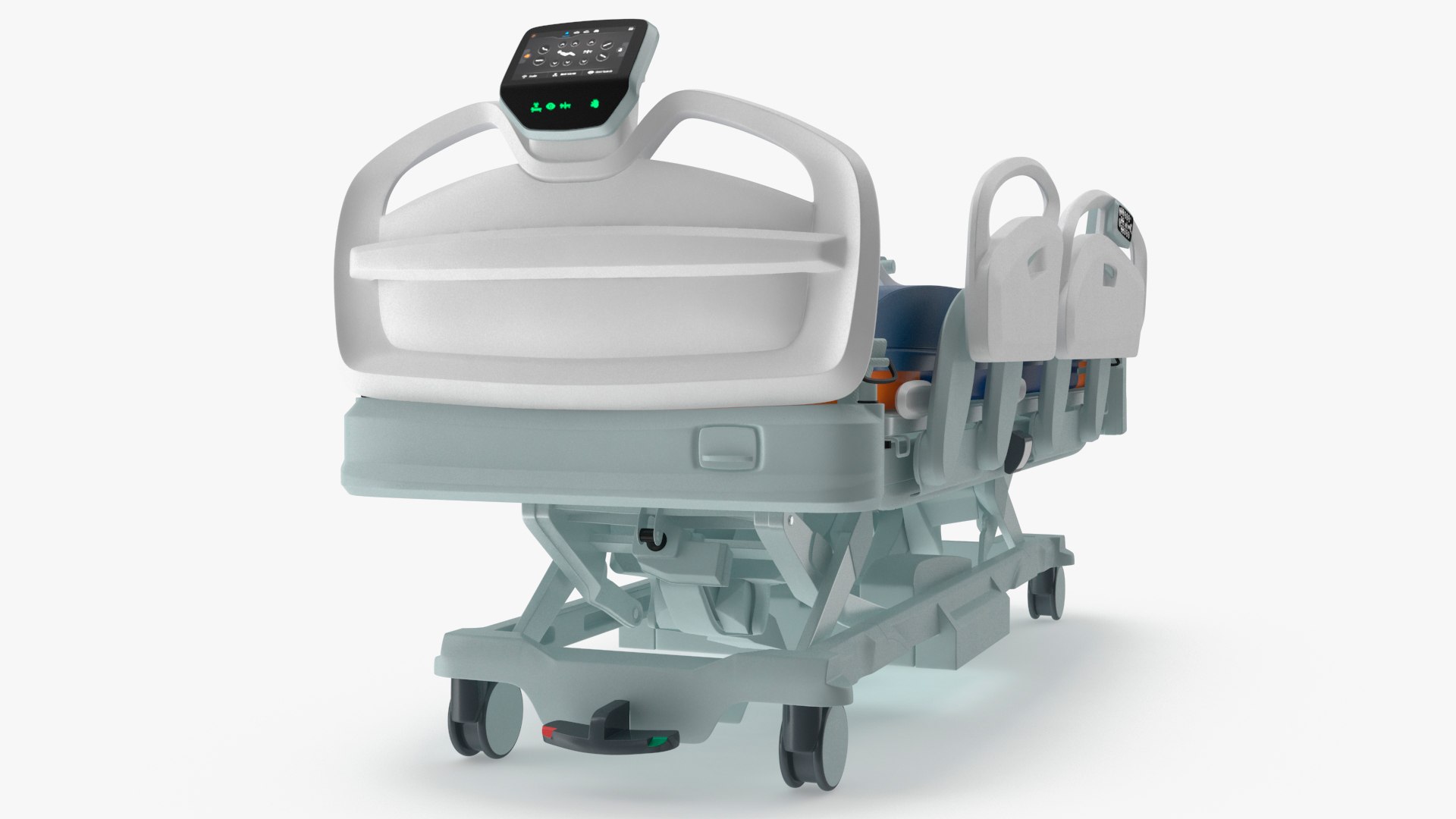 3D Smart Care Electronic Medical Patient Bed - TurboSquid 2113251