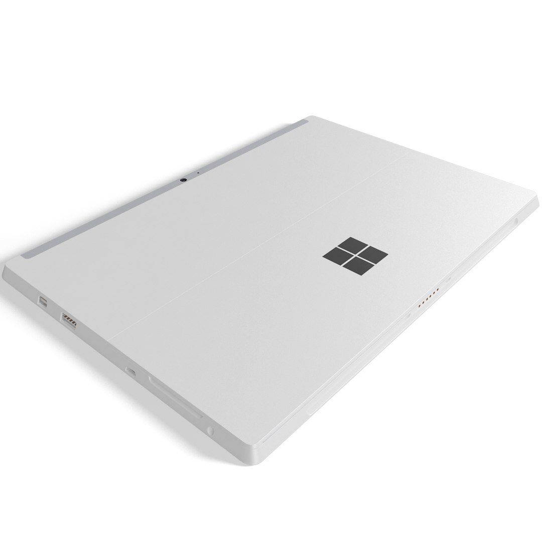realistic microsoft surface 3 3d model