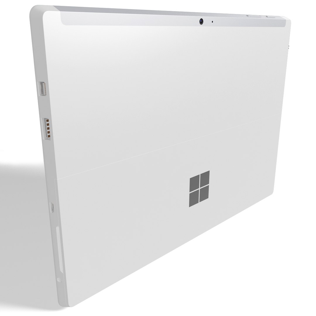 realistic microsoft surface 3 3d model