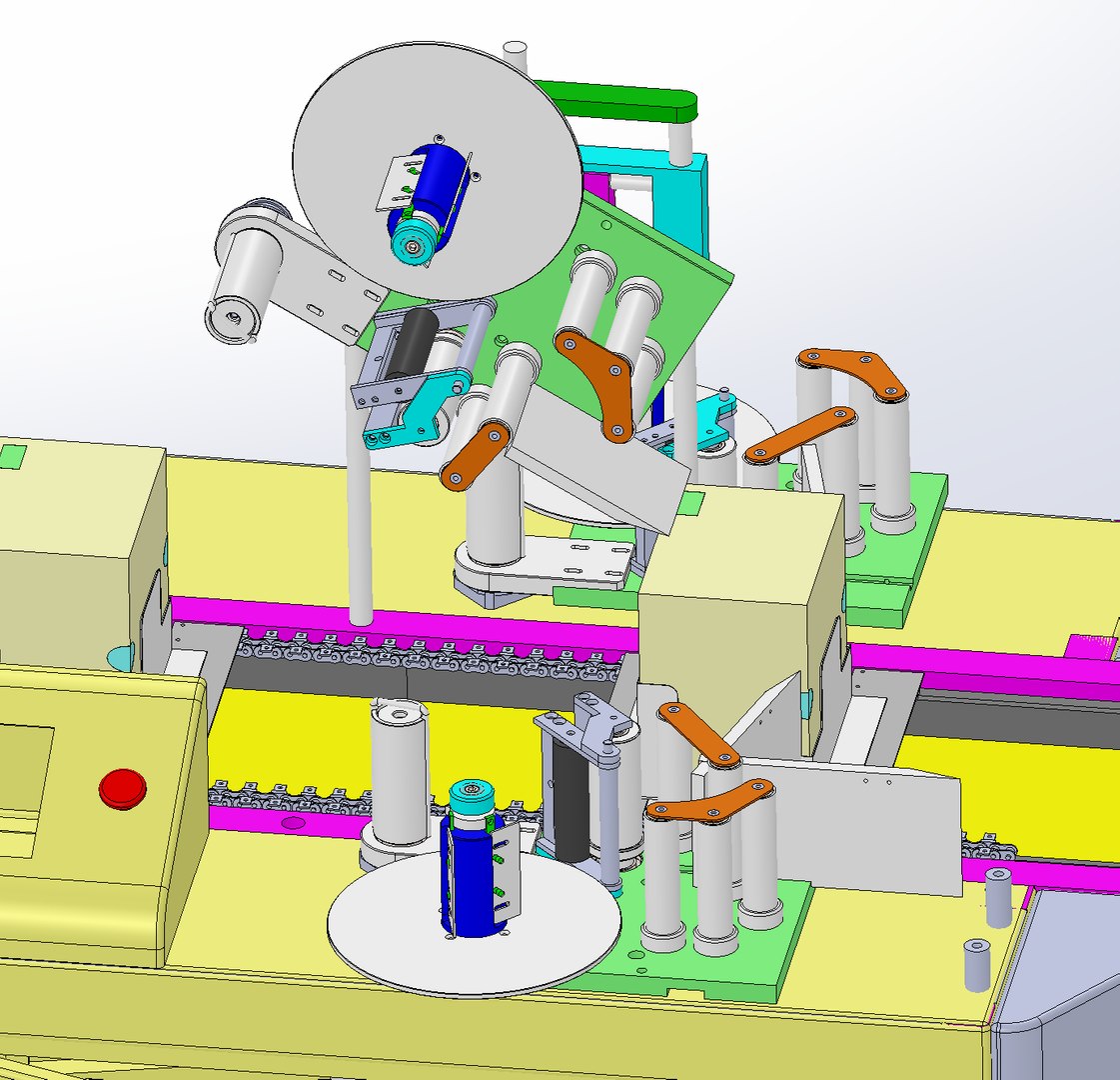 Packaging Box Labeling Machine 3D Model - TurboSquid 1291466
