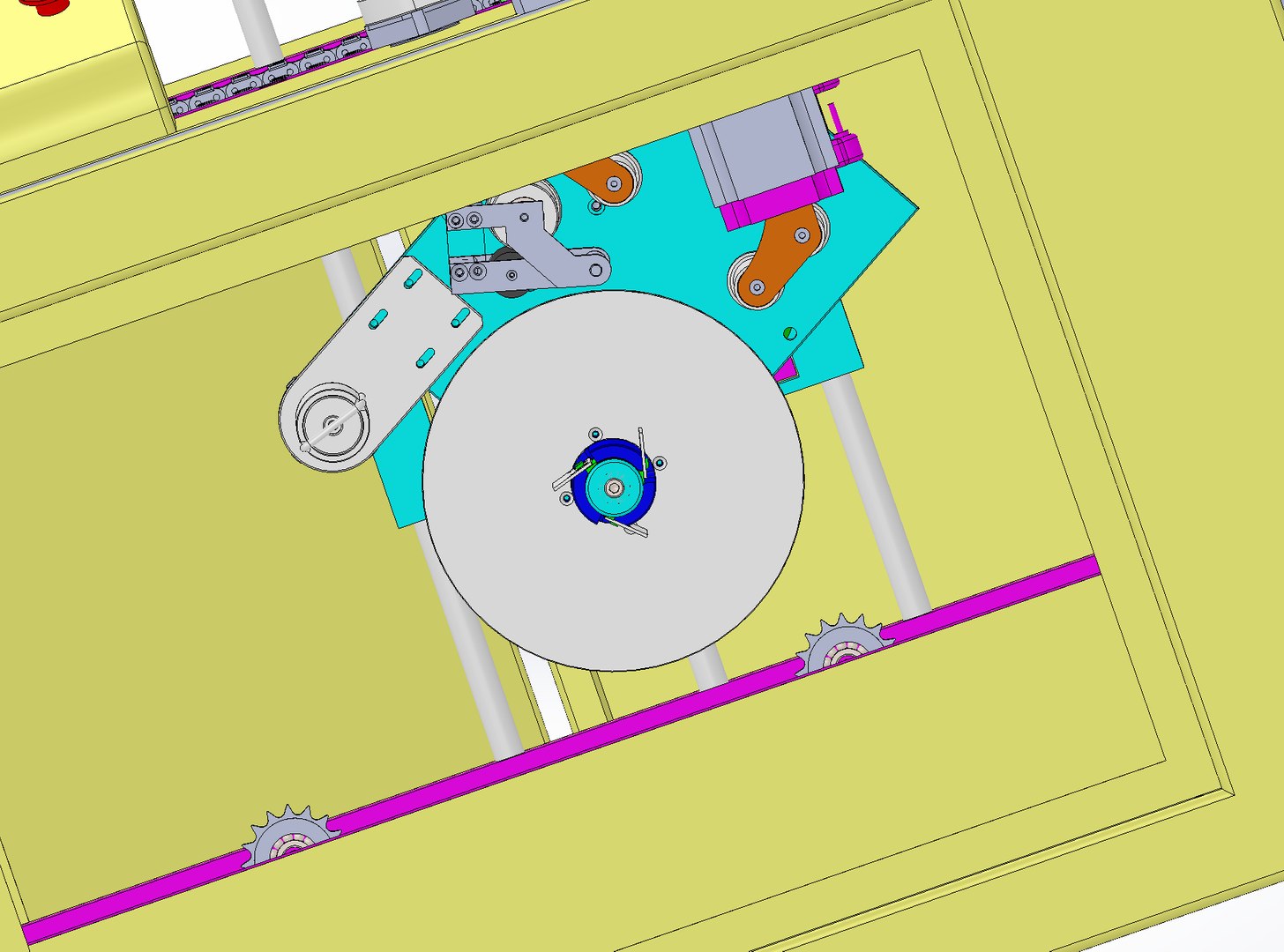Packaging Box Labeling Machine 3D Model - TurboSquid 1291466