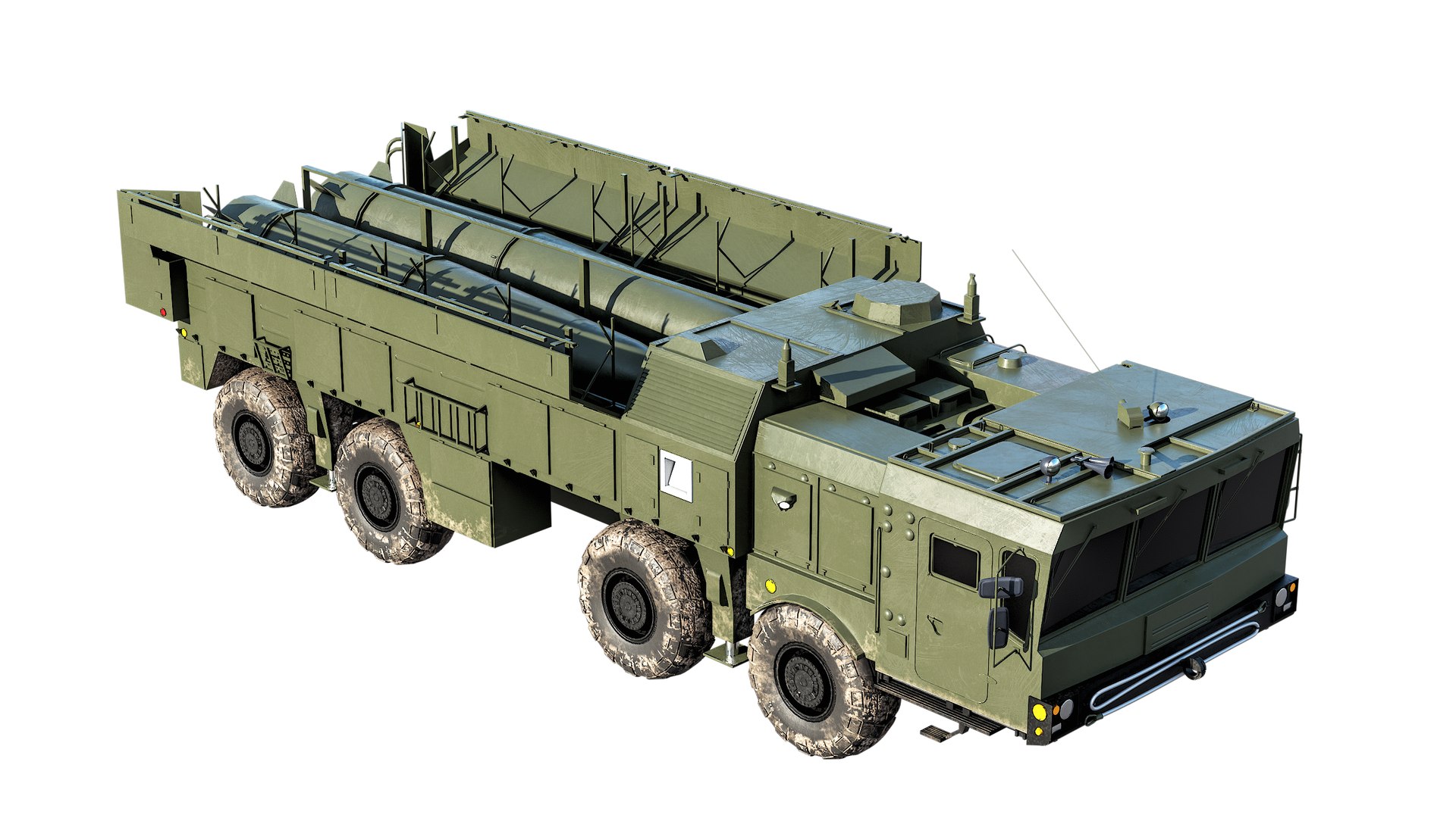 Iskander 9K720 SS-26 Stone Missile System model - TurboSquid 2090812
