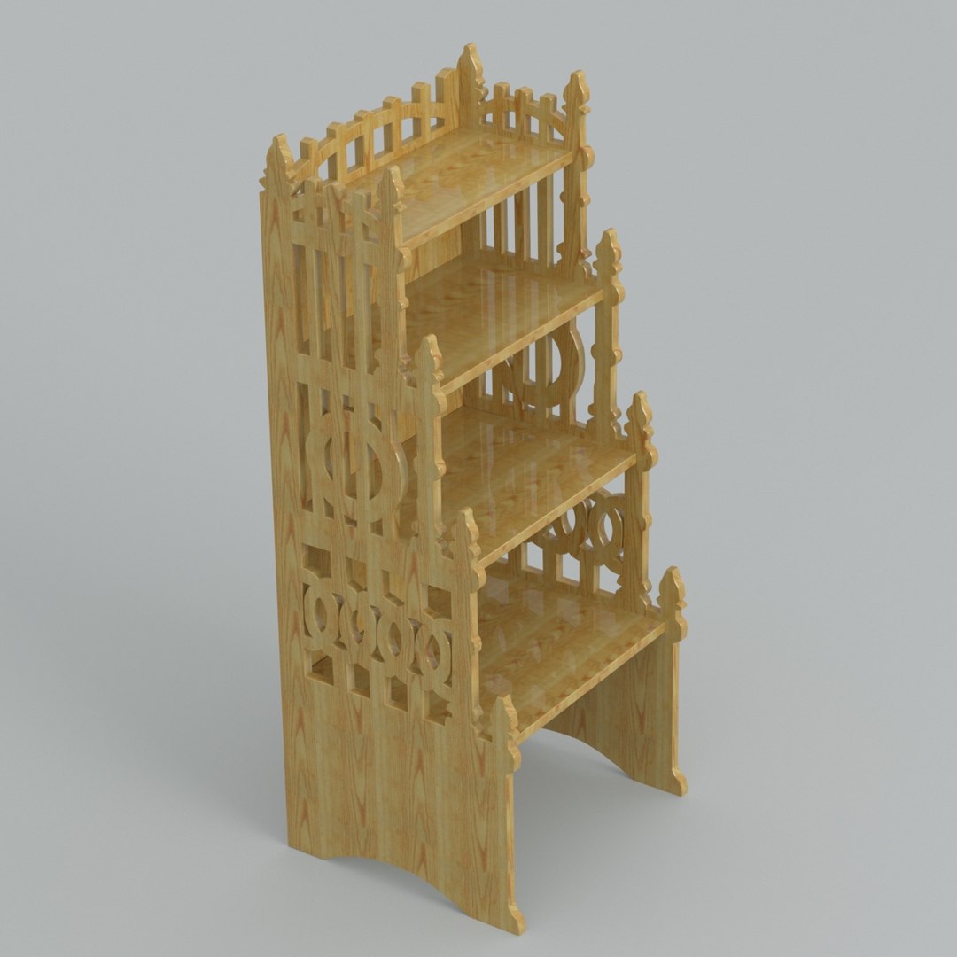 3D Whatnot Art Decor - TurboSquid 1498547