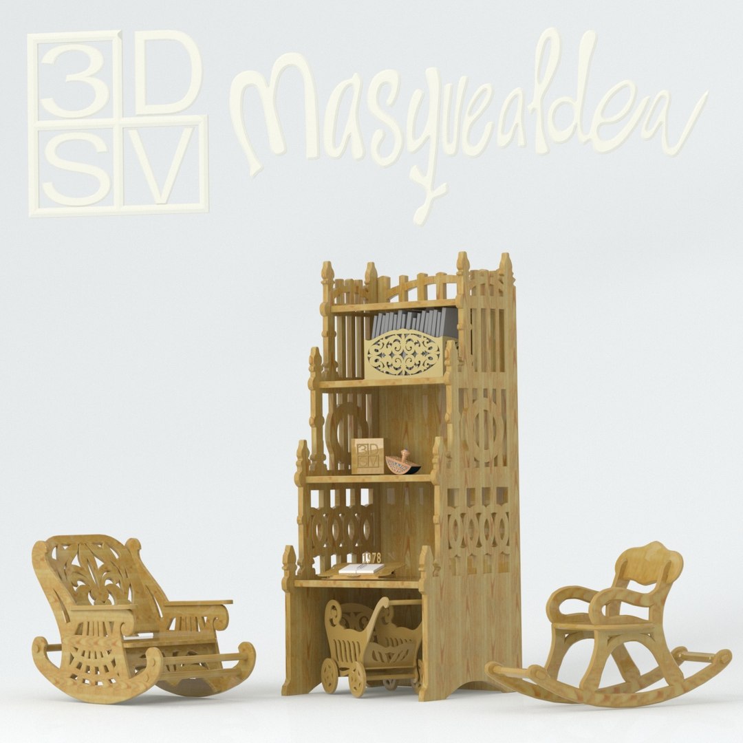 3D Whatnot Art Decor - TurboSquid 1498547