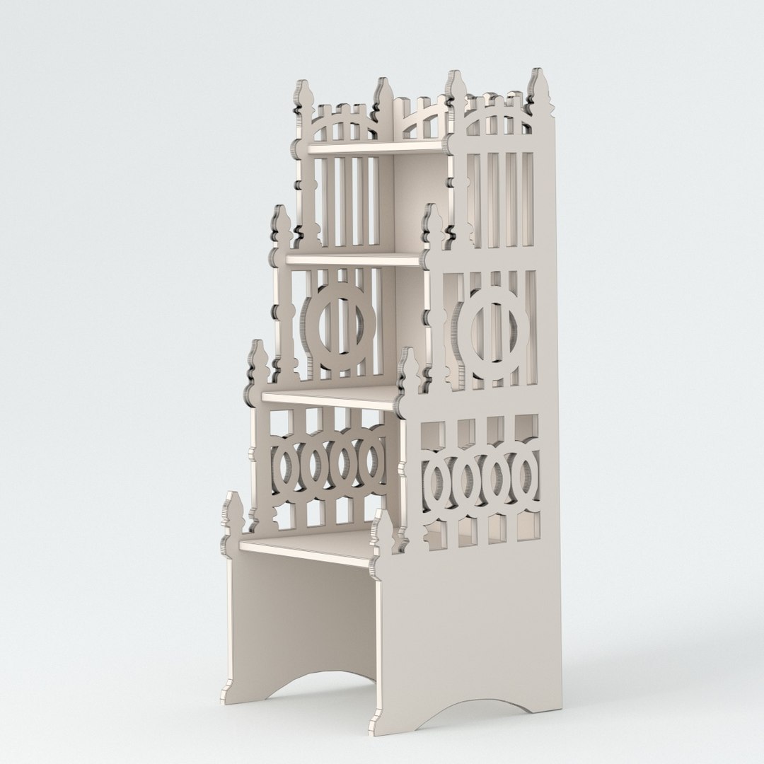 3D Whatnot Art Decor - TurboSquid 1498547