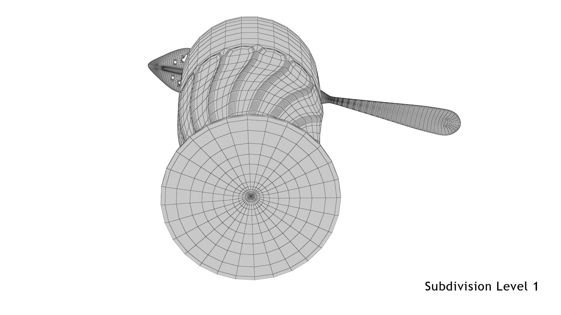 3D Absinthe Swirl Glass Spoon - TurboSquid 1477603