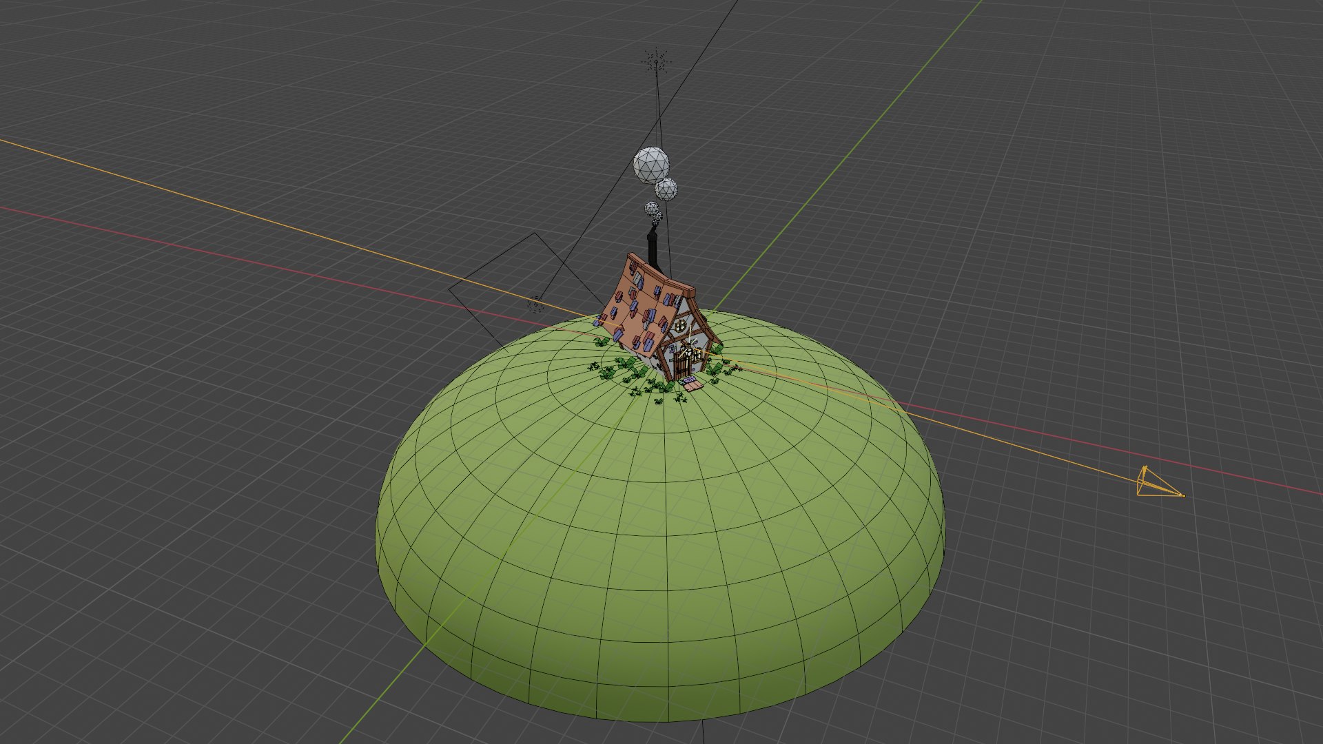 3D Stylized Cottage Model - TurboSquid 2229605