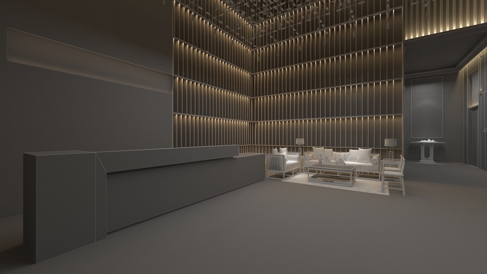 3D Model Lobby 1 - TurboSquid 2138418